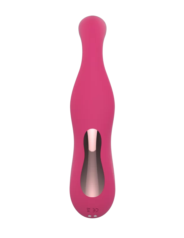 吸引バイブ レッド 両点責め クリ責め 女性用 大人のおもちゃ